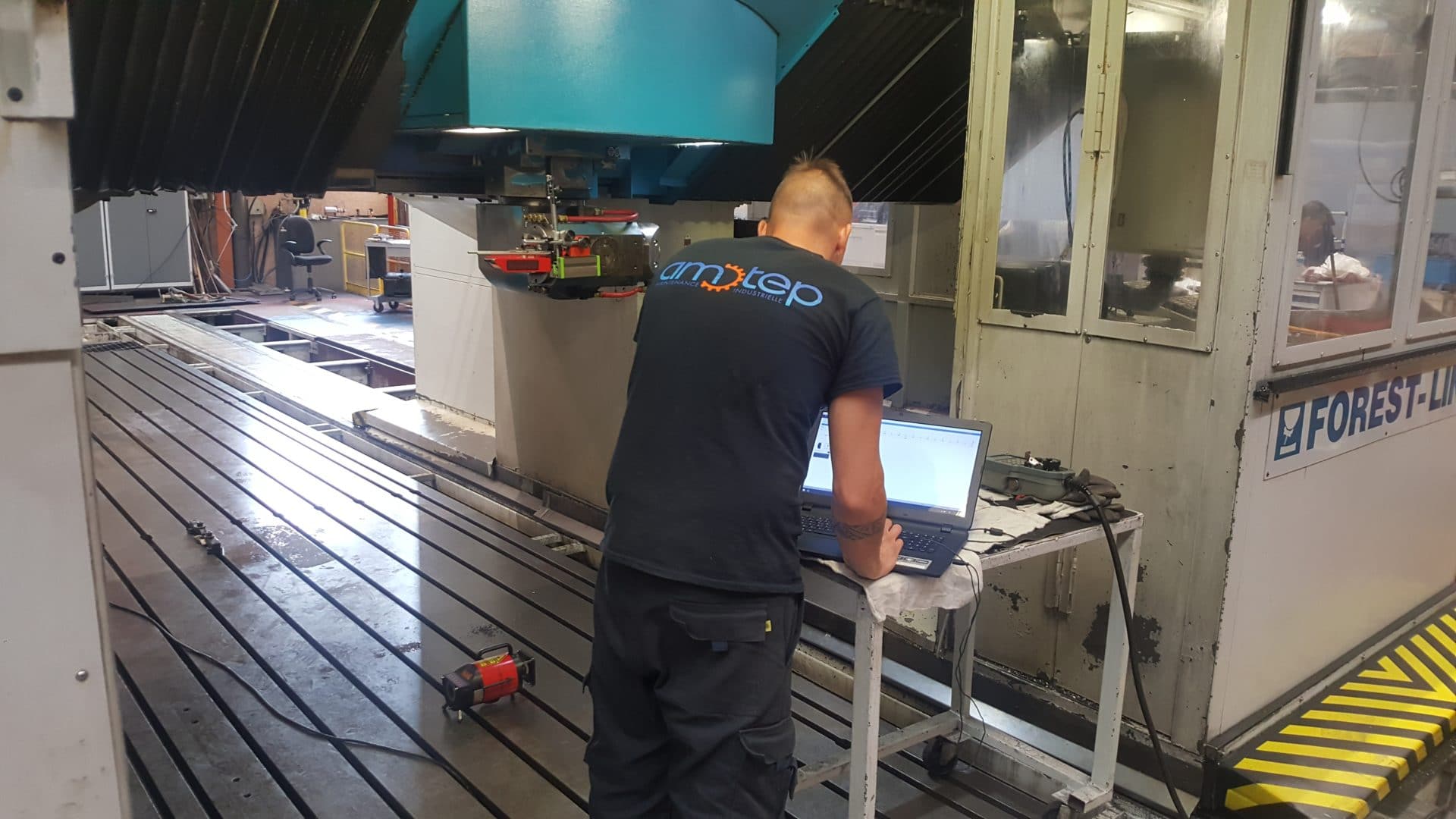 Maintenance Machines-Outils - Contrôle géométrique laser